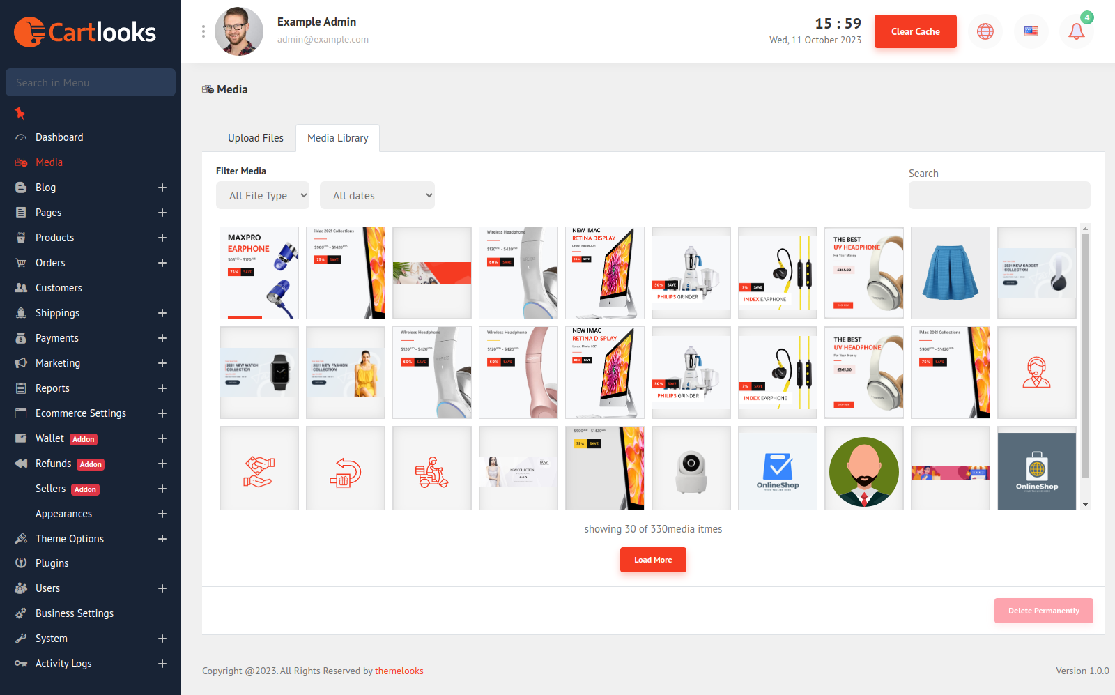 CartLooks | Laravel & VueJS Powered Multivendor Ecommerce CMS with PWA by themelooks